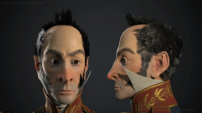 Simon Bolivar - Civilization VI fan art, Mikhail Danilov : Created for ...