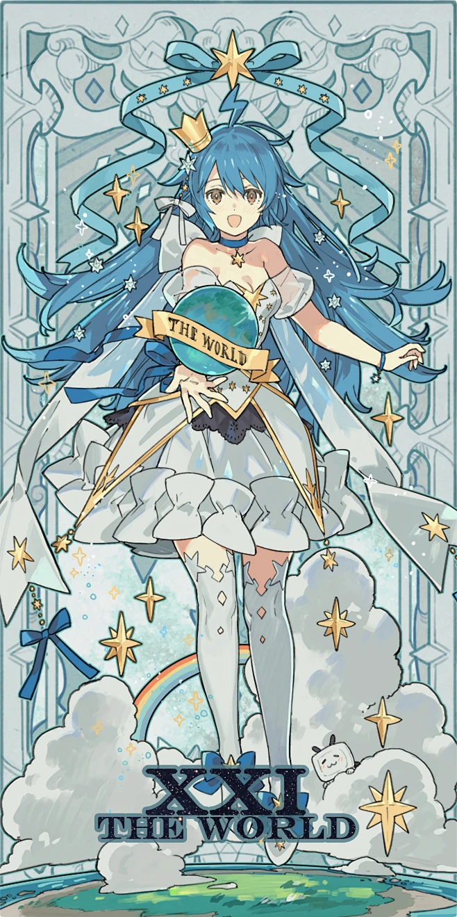 【21】世界（The World，XXI)-花瓣网
