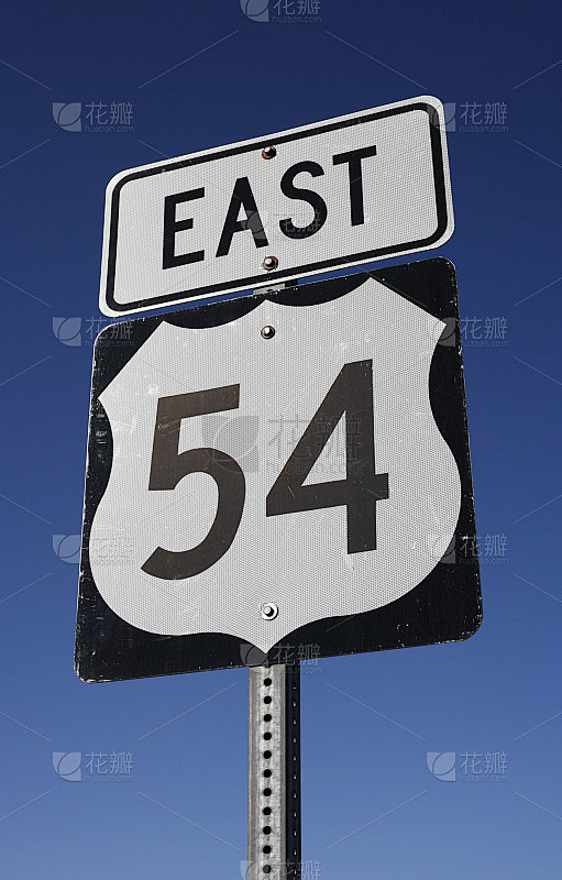 高速公路54标志