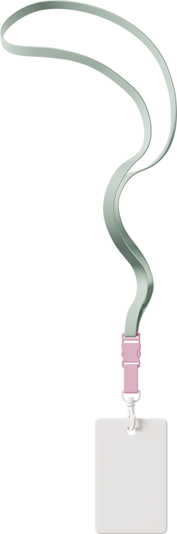 name tag green插图，PNG、SVG格式。