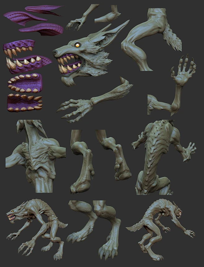 Zbrush【3】作品展-3D作品-微元素Element3ds - Powered by Discuz!-花瓣网