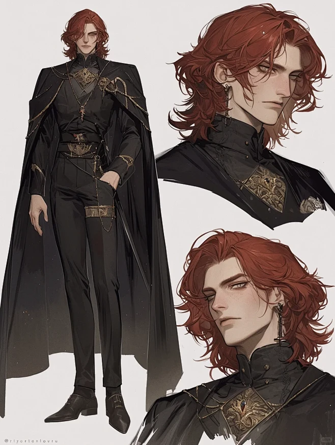 【OC设子】贵族夜行者 - 小红书-花瓣网