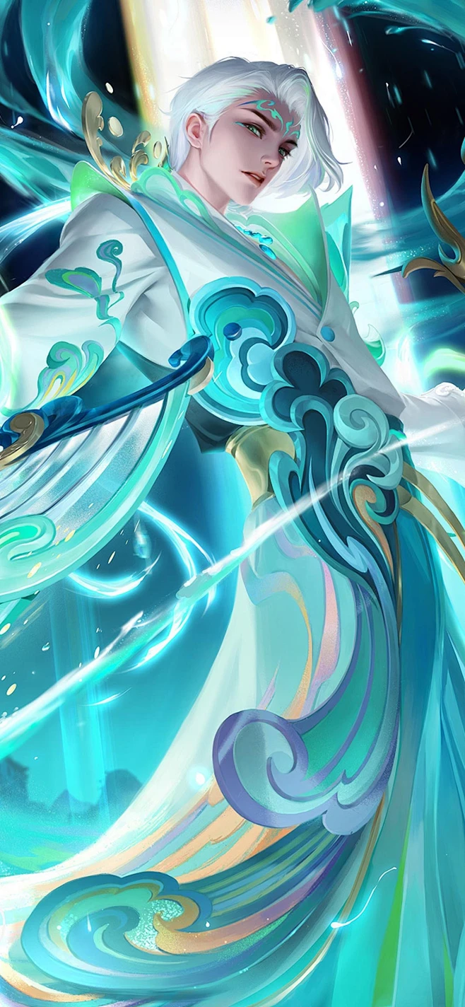 王者荣耀 诸葛亮 时雨天司-花瓣网