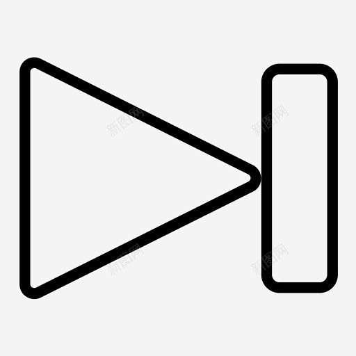 下一步翻页跳过图标 icon 标识 标志 UI图标 设计图片 免费下载 页面网页 平面电商 创意素材