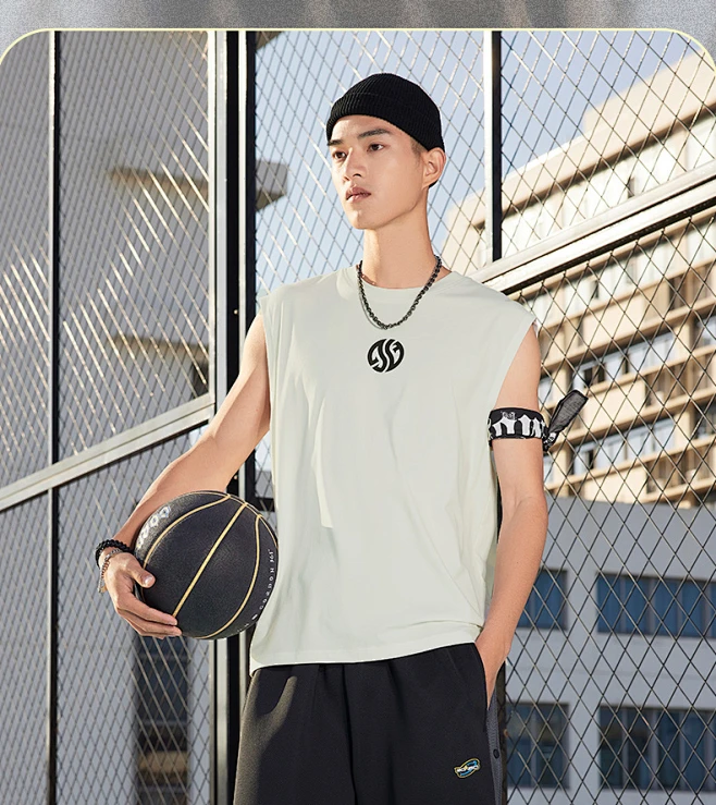 361运动背心男T恤篮球服上衣球衣训练服球服夏季新款黑色白色背心-tmall.com天猫-花瓣网