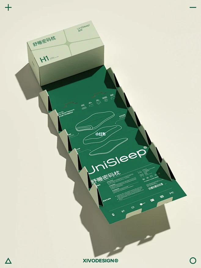 包装设计｜UniSleep由你睡眠枕头包装-花瓣网
