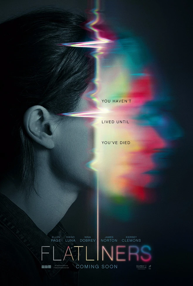 Mega Sized Movie Poster Image for Flatliners -花瓣网
