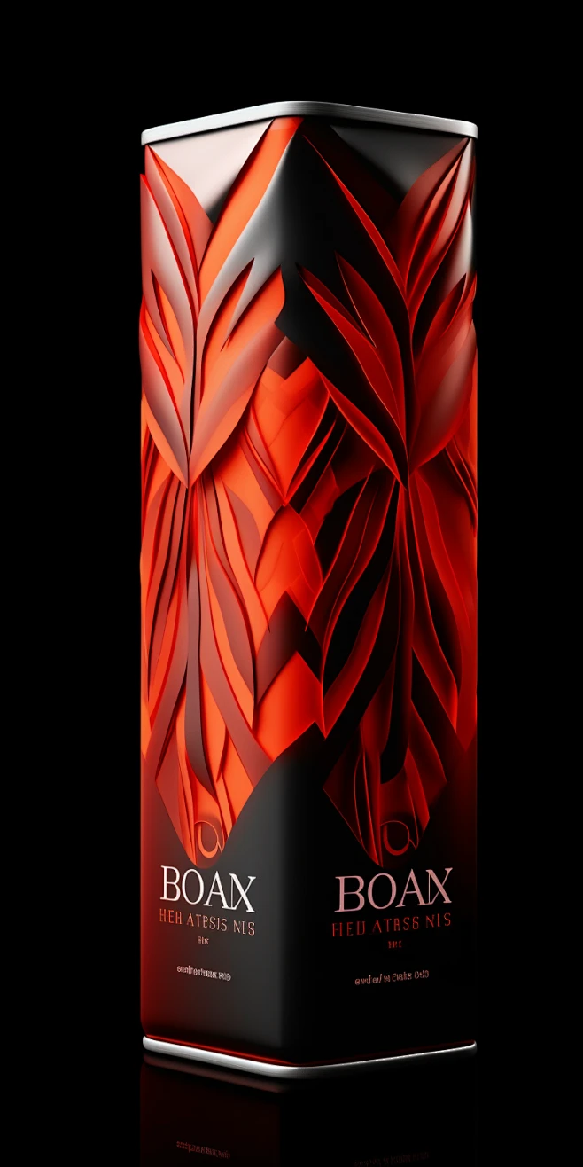 Lihe_Hennessy_VSOP_Brandy_packaging_box_paper_box_red_black_and ...