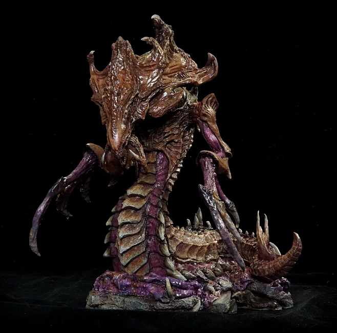 Hydralisk fan art paint-花瓣网