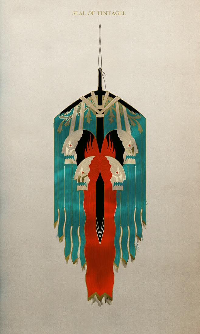 15 Justin cherry，Artstation 2019创作挑战主题【亚瑟王传奇】作品赏析