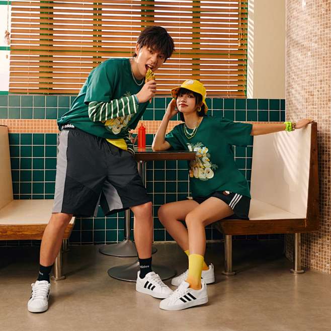 阿迪达斯-U ECOM TEE 情侣款纯棉运动短袖T恤 adidas 阿迪达斯官方旗舰店 (4)