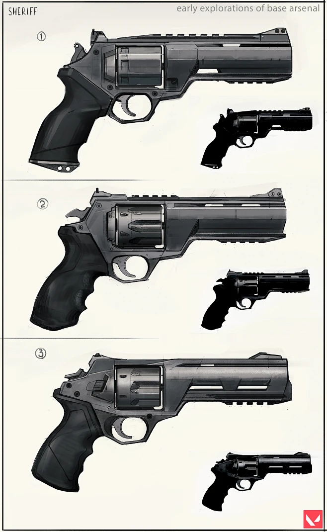 VALORANT - base arsenal - early exploration -花瓣网