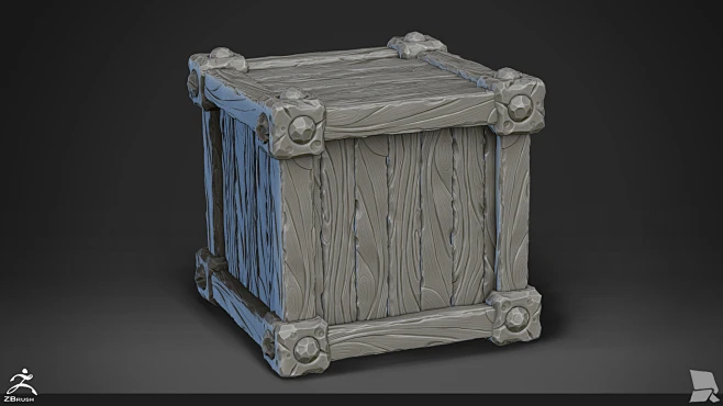 Wooden barrels and boxes-花瓣网