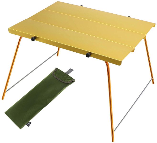 Amazon.com: Ultralight Folding Camping Table,Lightweight Aluminum ...