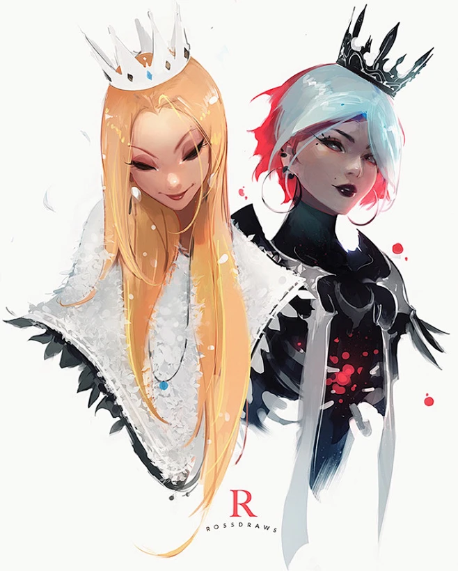 ross-tran-crown-girls-花瓣网