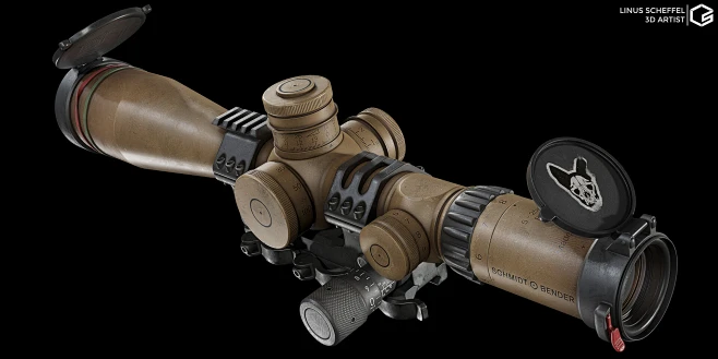 L115A3, Linus Scheffel : This rifle was made for the portfolio of the Wardog Collective who is ...