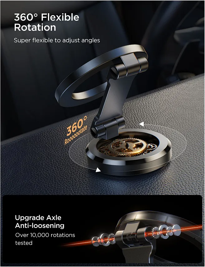 Amazon.com: JOYROOM Fits iPhone 16/16 Pro Max MagSafe Car Mount, [All ...