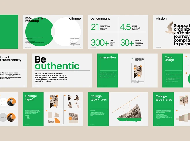 brand identity Consulting Ecology Figma green Startup Sustainability ...