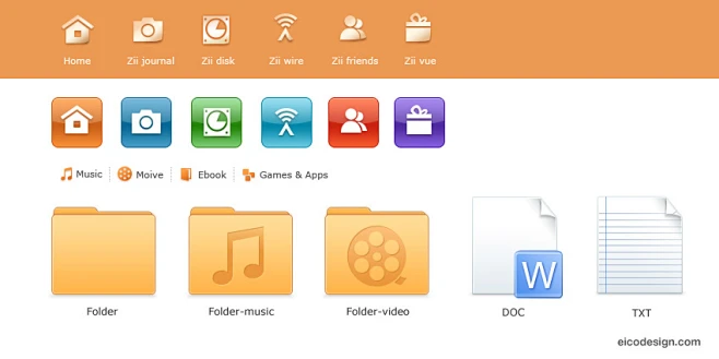 eico design - 案例详情 - Creative ZiiLife-花瓣网