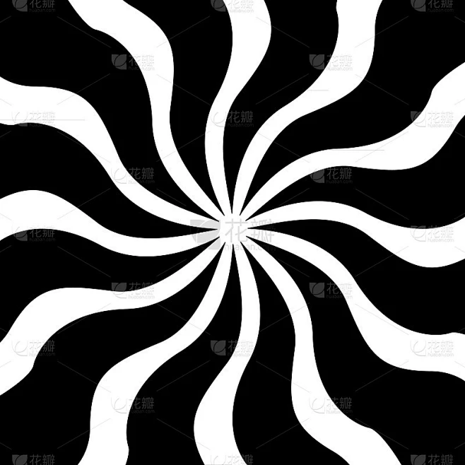 Abstract black and white background turn around素材-花瓣网