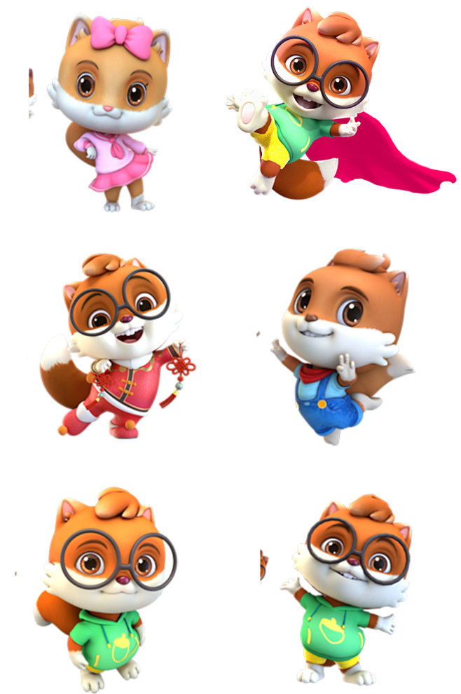 卡通动物素材动画片