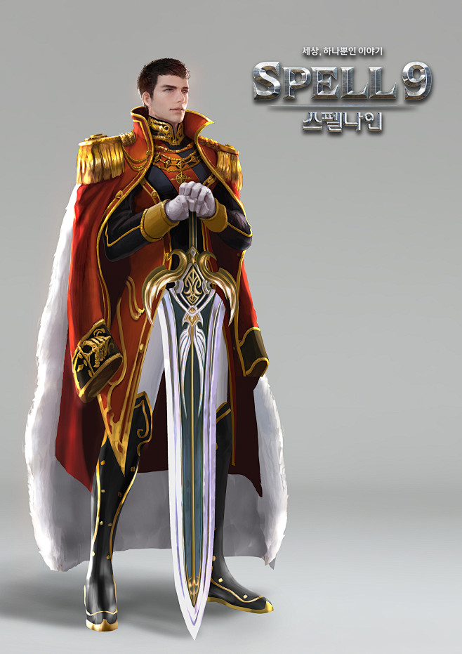 韩国游戏美术-Spell 9游戏原画