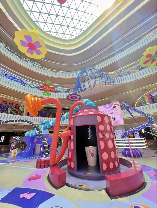 上海南翔印象城MEGA举办两周年庆系列活动，元宇宙赋能商业新模式！图片_美陈图片素材-花瓣网