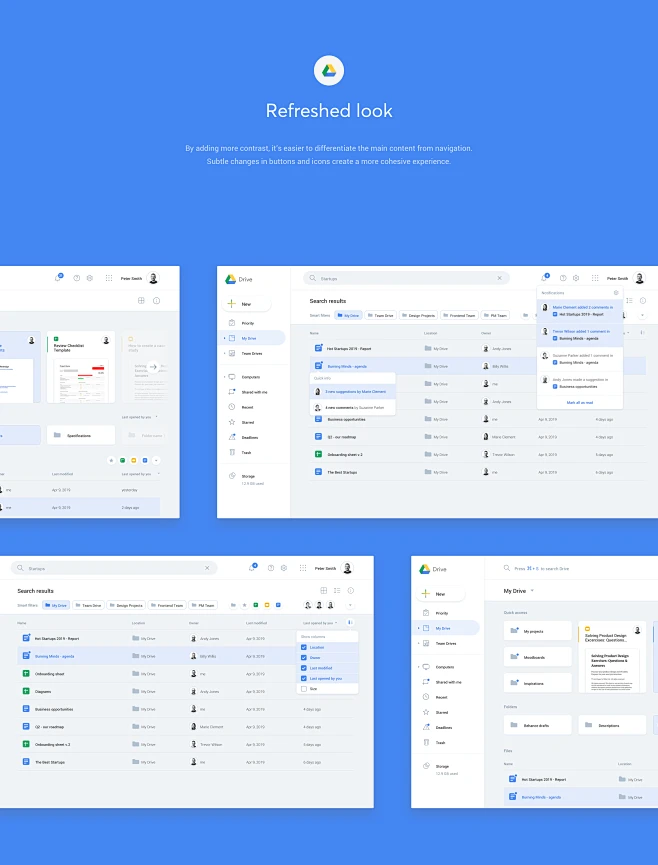 Google Drive redesign concept – UX design case study : Google Drive is ...