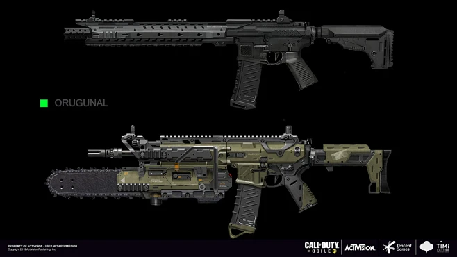 Fire arm weapon design-花瓣网