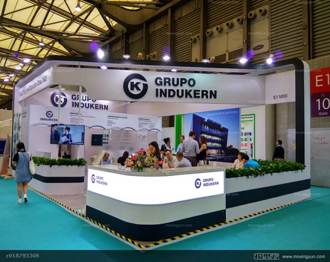 GRUPO INDUKERN展会现场照片图片_展台图片素材-花瓣网