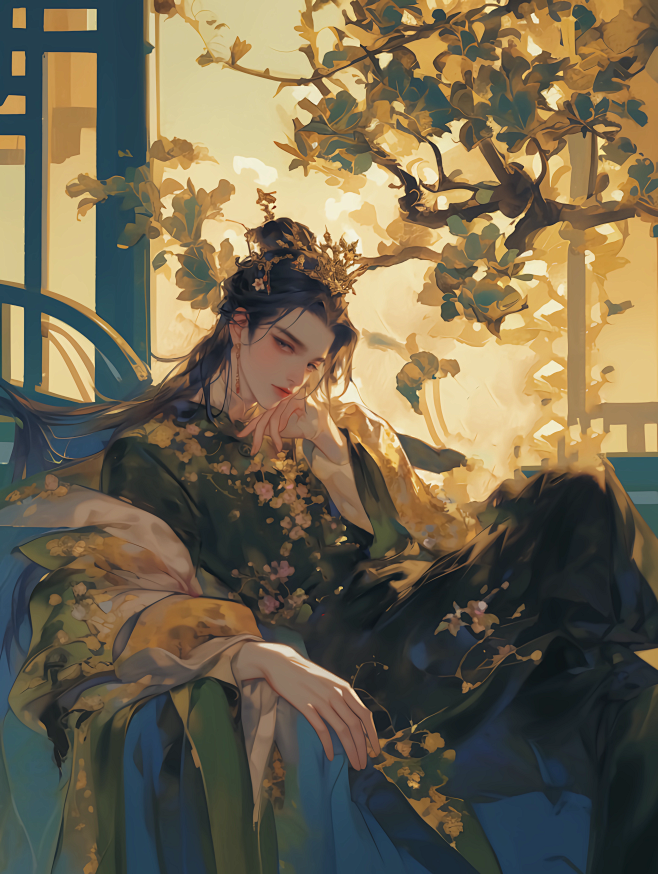 focal0018_Li_Koon_Chinese_style_illustration_graffiti_a_handsom ...