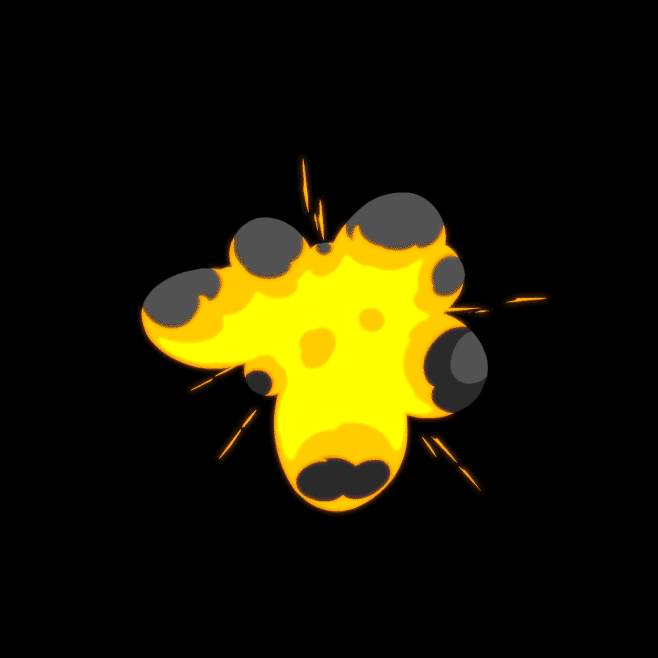 2D Explosions-花瓣网