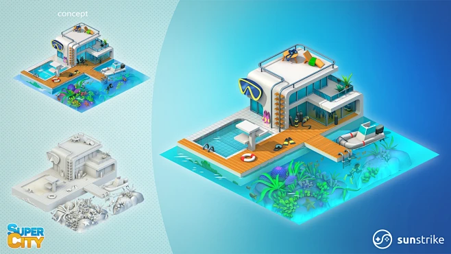 SuperCity Pack 3, SunStrike Studios : New pack of environment objects ...