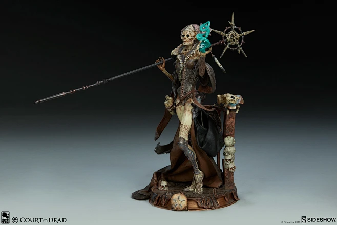 Court of the Dead Xiall - Osteomancers Vision Figure : The Xiall ...