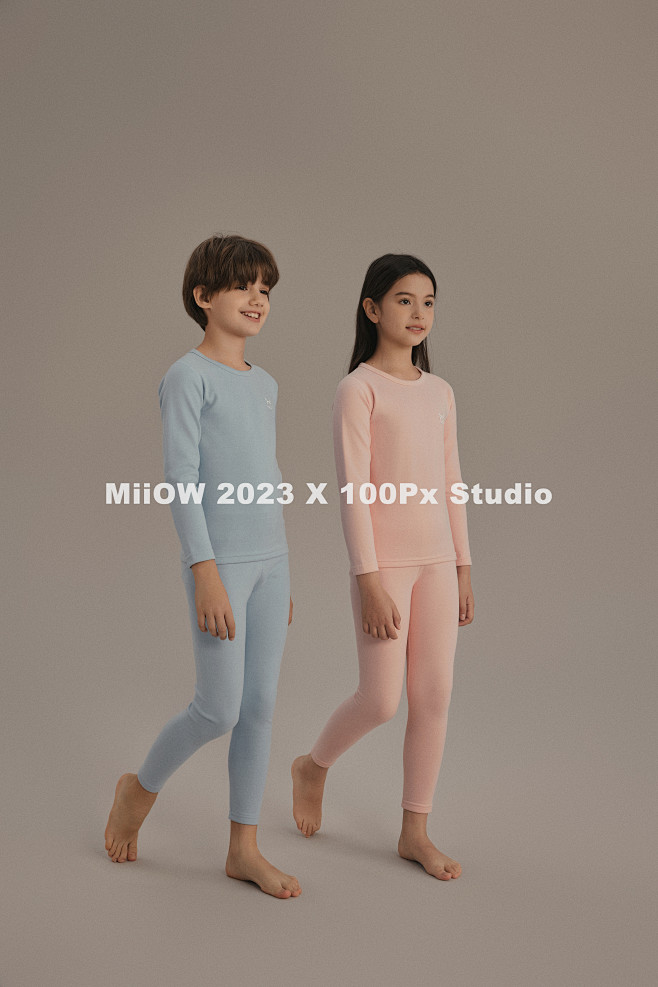 童装拍摄 Miiow 2023 AW Lookbook 100Px Studio (23)