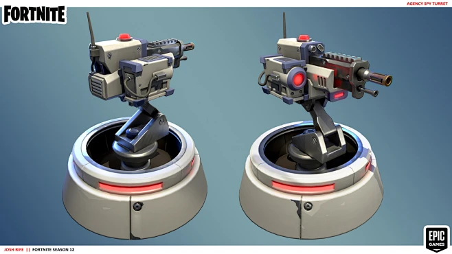 Fortnite - Spy Base Turret, Josh Rife : Finally getting around to ...