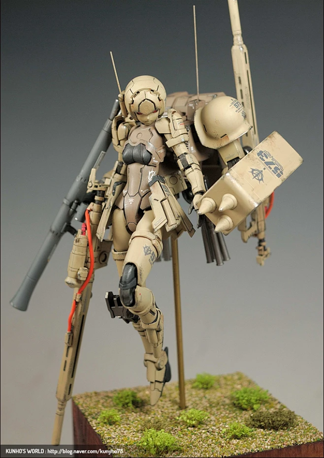 MS-05L Zaku I Sniper Type Racaseal REDRIA : MS-05L Zaku I Sniper Type Racaseal REDRIA2017년에 만들었던 ...