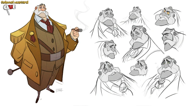 Clue - Characters-花瓣网
