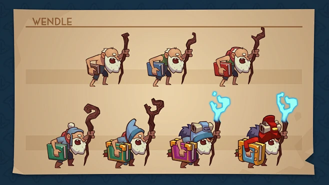 Almost A Hero Game. Characters Design. 2016-2020-花瓣网