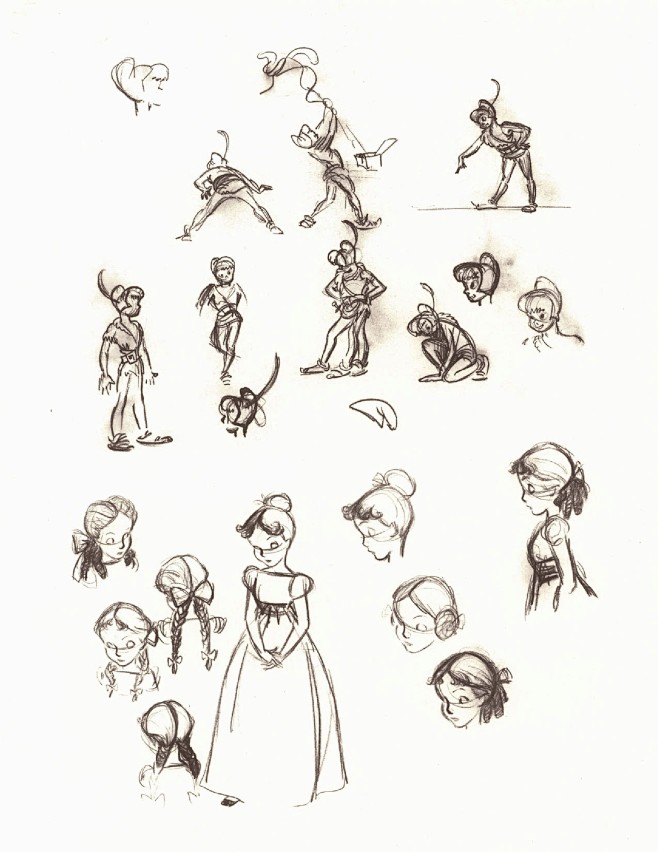 迪士尼线稿集迪士尼速写集来自cgbook.cn (98)