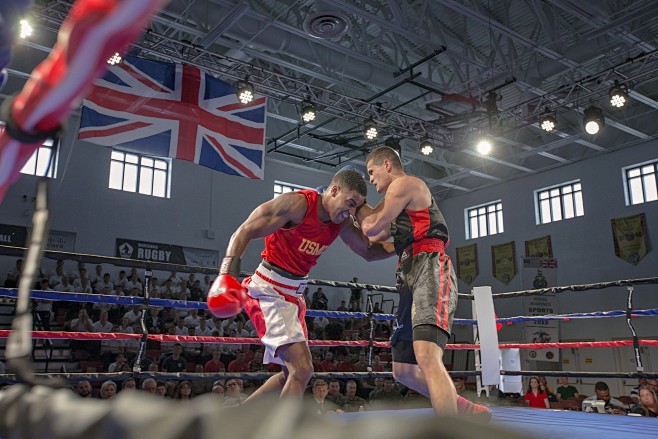 DVIDS - Images - Royal Marine Sports Association Tour 2019 Boxing Match ...