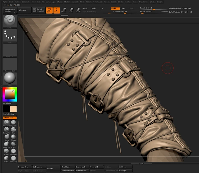 Ghada Cinematic Character-花瓣网