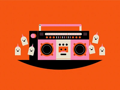 Vectober 27 - Music halloween spooky celebrate dance party dance ...