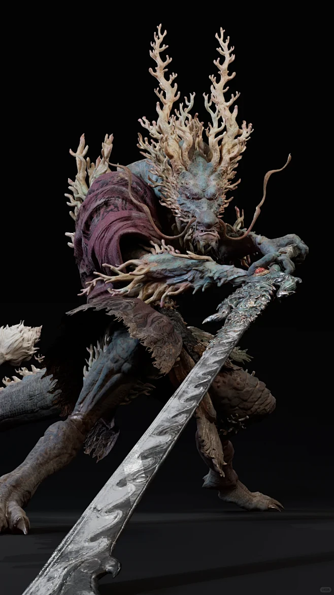 四渎龙神-青背龙 - 小红书-花瓣网