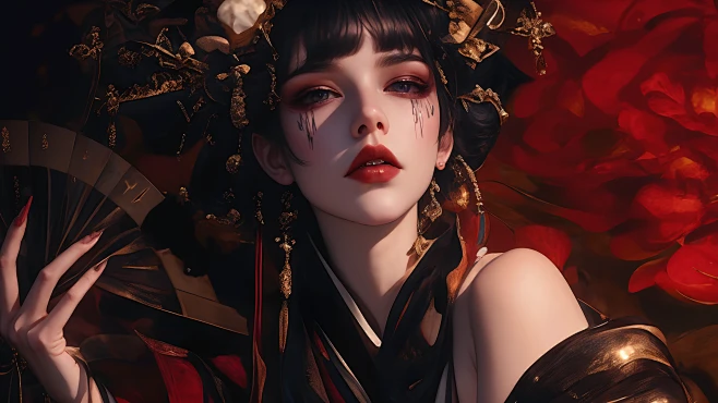 LL-暗黑女孩-hzj(27)-花瓣网