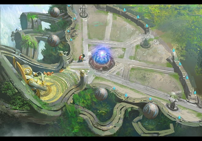 The Chang An City design for Honour of kings annual CG, Keyi Li ...