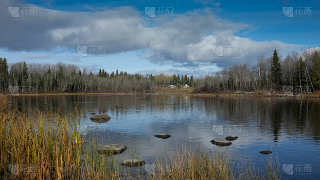北,湖,加拿大,水平画幅,秋天,无人,户外,安大略省,摄影