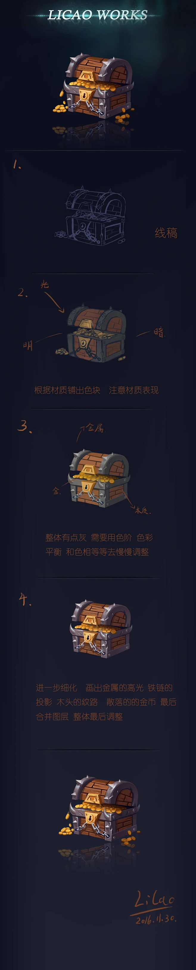 宝箱教程 #ui# #宝箱教程# #icon# #城堡传说# #宝箱# #LICAO# #教程# #宝箱icon# #图标# #宝箱ui#-花瓣网