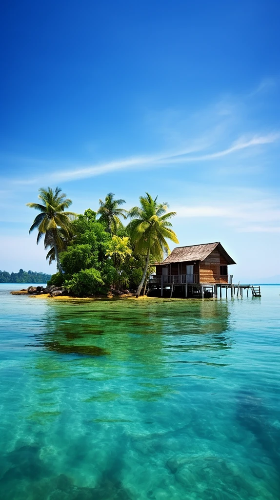 境外旅游马来西亚景点仙本那海岛风景摄影图-花瓣网