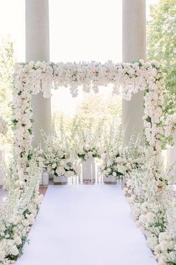 Floating Above The Clouds with a Mirrored Wedding Aisle in Phuket ...